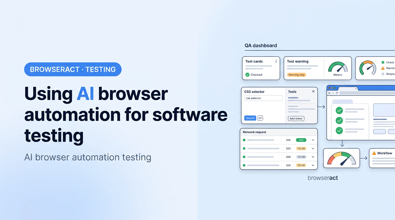 Using AI Browser Automation for Software Testing and Fronten